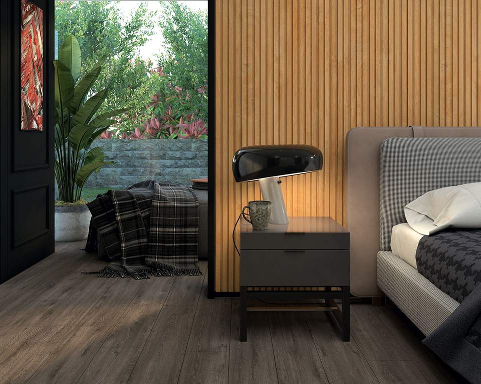 Профиль МДФ AGT LB-3771-B 18*38*2800 мм, супермат серый шторм 726